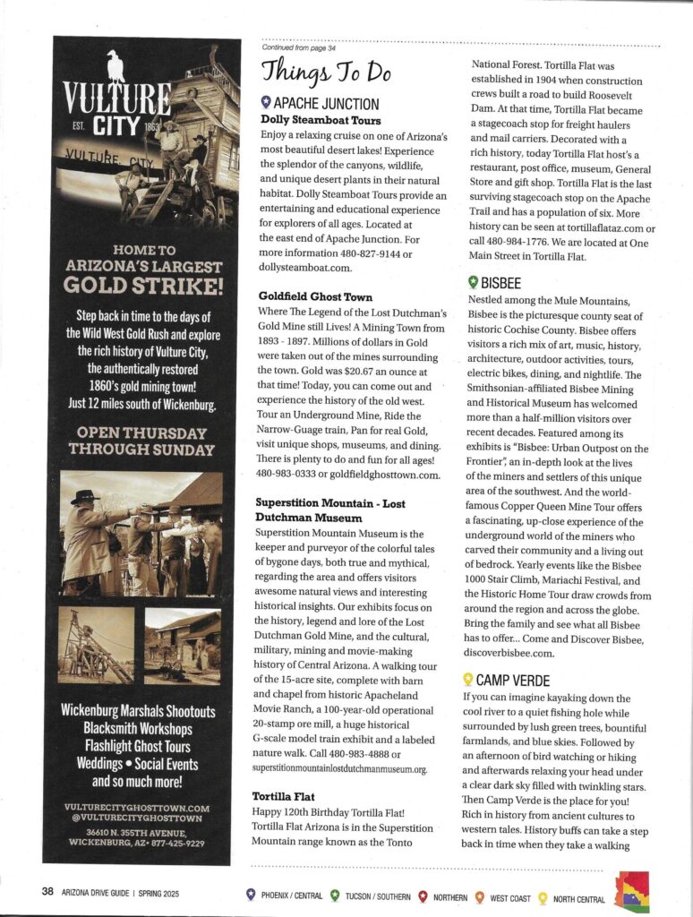 Discover Bisbee Print Advertising - Discover How to Have Fun in Bisbee